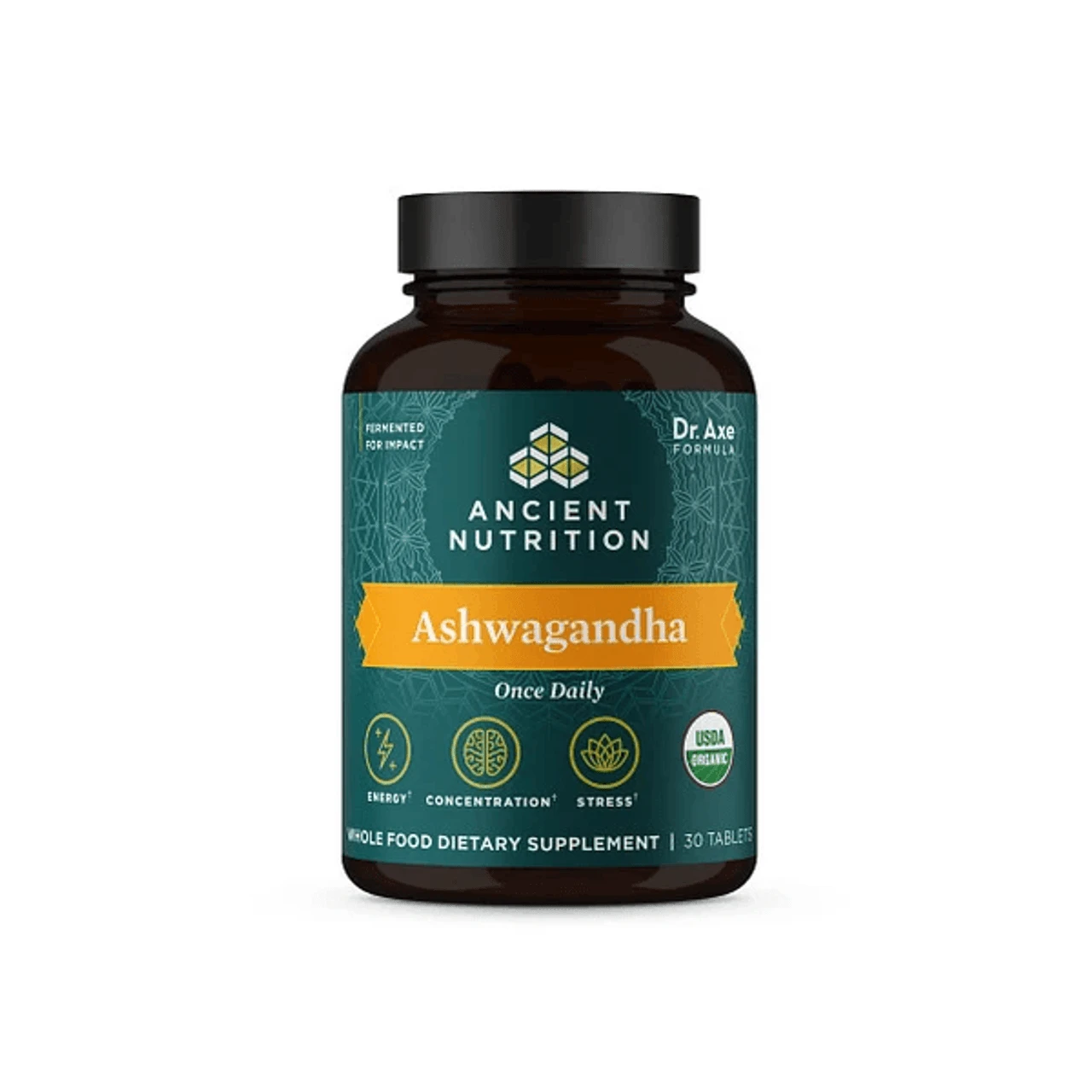 Seasonal Delight: Ancient Nutrition Organic Ashwagandha 30 Tablets ...